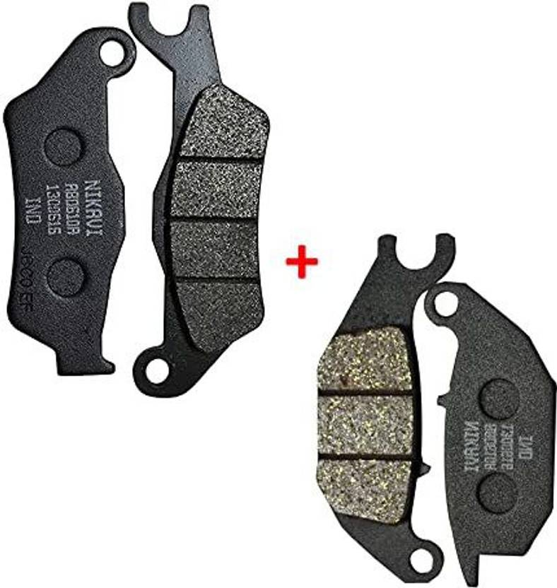nikavi DP2+DP8 Front and Rear Disc Pad Compatible for Xpulse 200 ...