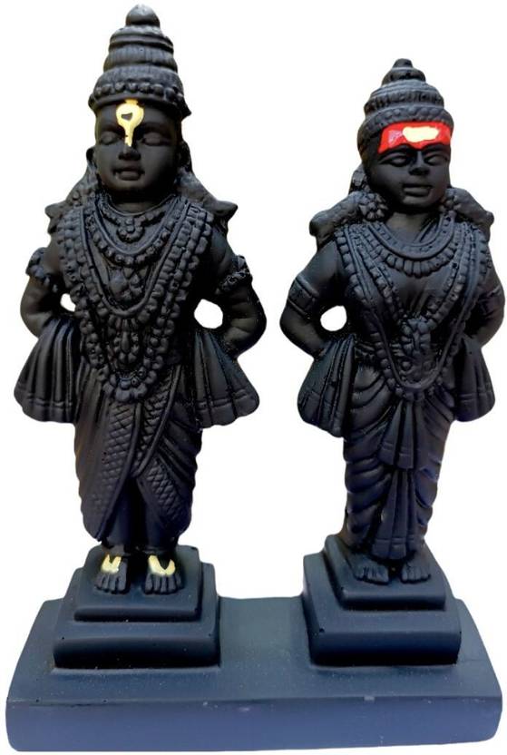 EGoodz God Vitthal -Rukhmai Statue, Murti for Pooja Room, Home Temple ...