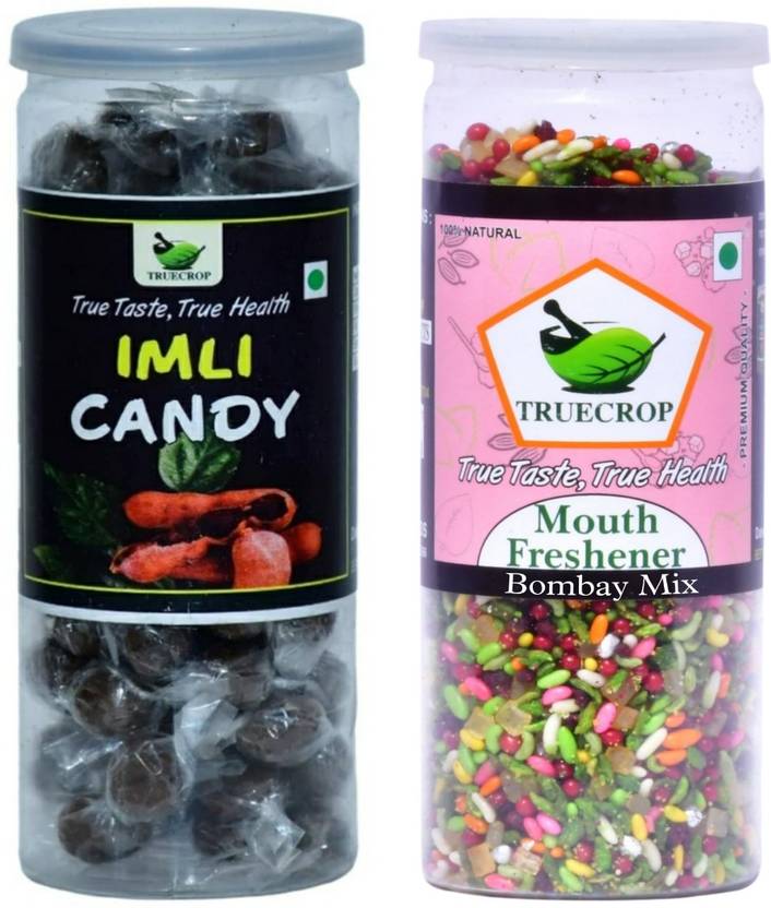 Truzana (Truecrop) Khatti Mithi Imli Candy & Bambaiya Mukhwas Combo ...