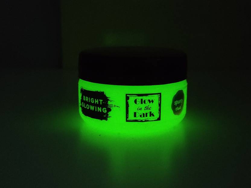 Flipkart.com | SPURTZ Glow in the Dark Paint -Radium Green-For Fabric ...