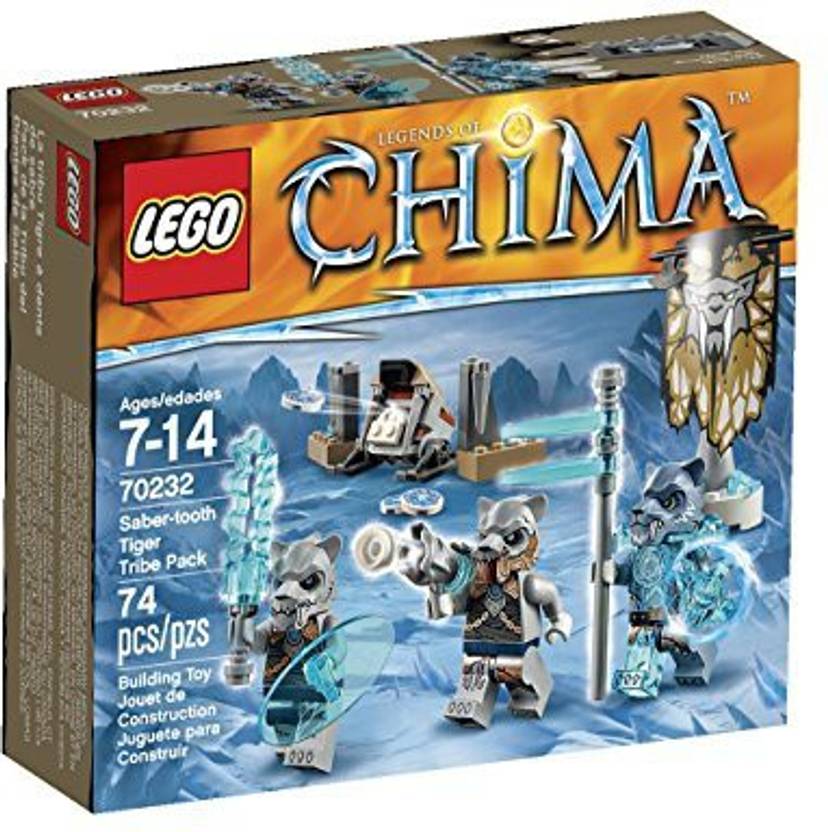 LEGO Chima SaberTooth Tiger Tribe Pack Price in India - Buy LEGO Chima SaberTooth Tiger Tribe ...
