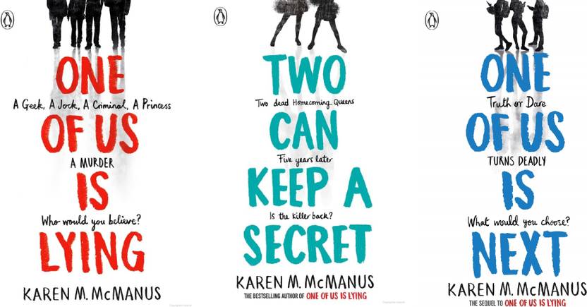 One Of Us Series By Karen McManus + Full Series + Three Novels Set: Buy ...