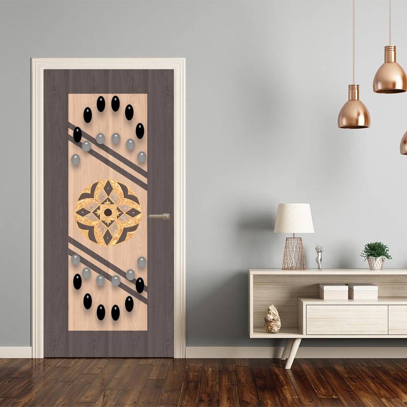 digitalprintworlld 198.12 cm Self Adhesive Door Wallpaper Self Adhesive ...