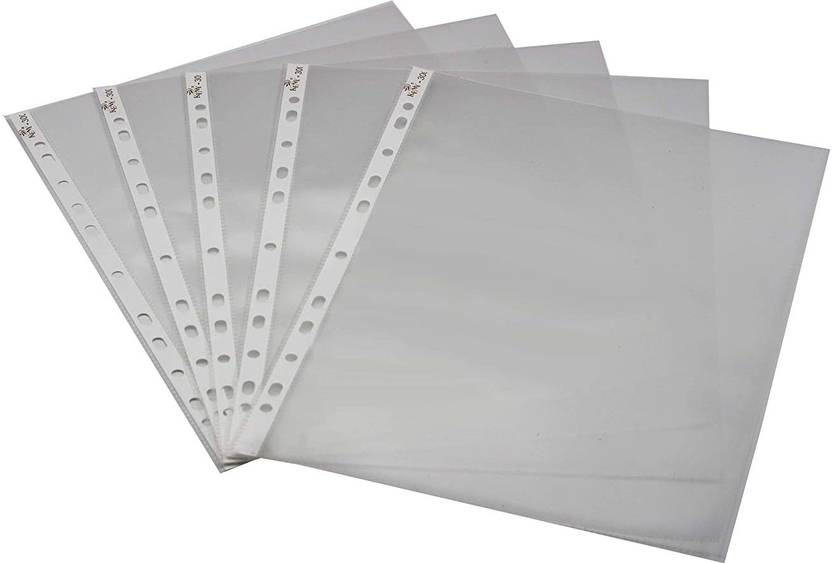 Flipkart.com | SVS A4 Size Document Sleeves 150 Micron Thickness Leaf ...