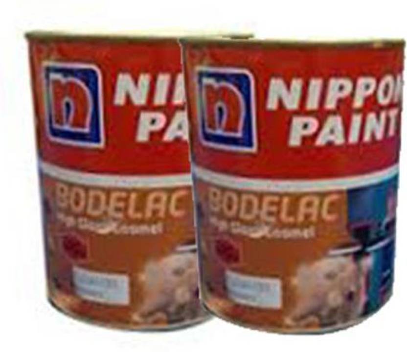 Nippon Paint PHIROZI BLUE PAINT 1 LTR + 1 LTR BLUE Enamel Wall Paint ...