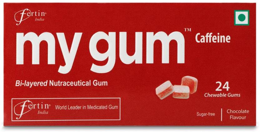 My gum Caffeine Gums (Pack of 72 gums) Price in India - Buy My gum ...