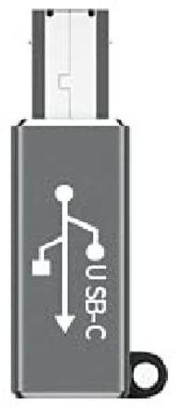 LipiWorld Type C Female to Printer Male Adapter USB C to USB B Convert ...