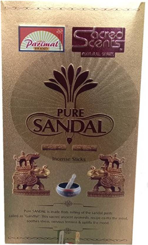 Hinduskart Pure Sandal Agarbathi_1 Box Contain of 12 Packets Sandal ...