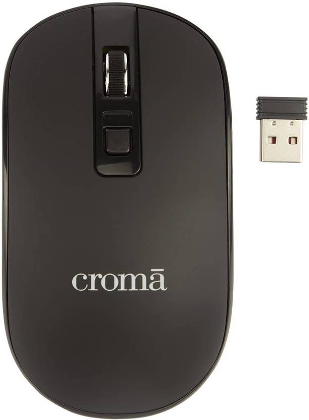 JP Electronics Croma Rechargeable Wireless Mouse with 1600 DPI Wireless ...