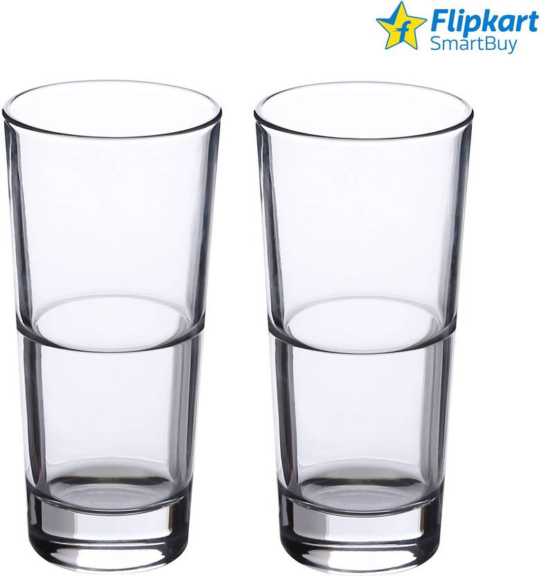 Flipkart SmartBuy (Pack of 2) Oxford Tall Vodka/Beer/Juice/Mocktail ...