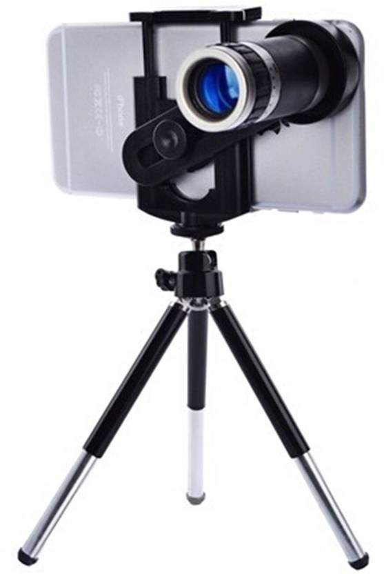 Xtra 8X Optical Zoom Telescope Mobile Camera Lens Kit with Tripod and ...