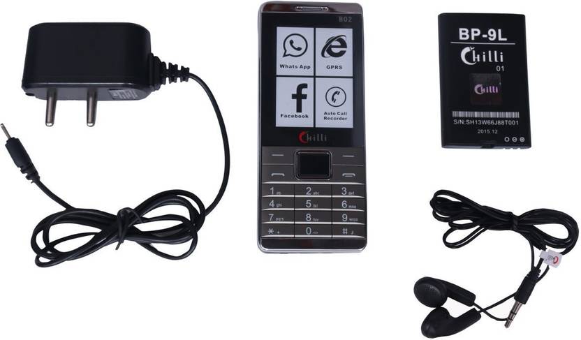 Chilli Powerful Dual Sim Multimedia with Whatsapp (50 MB Storage, 120 ...