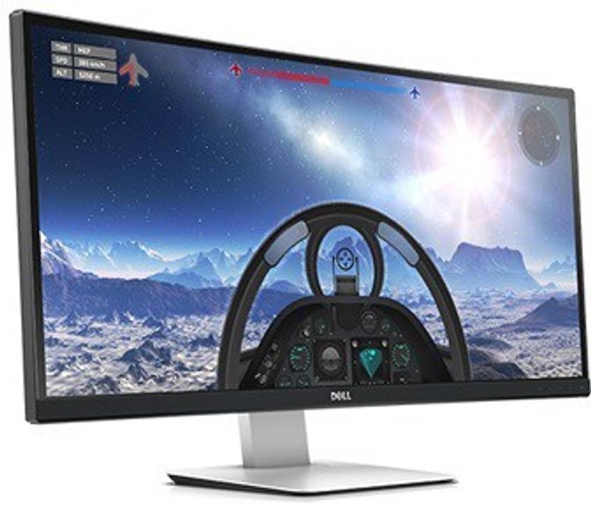 DELL U Series 86.36 cm (34 inch) Full HD LED Backlit IPS Panel Monitor ...