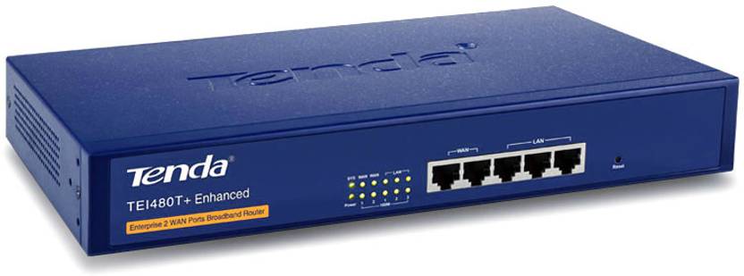 TENDA Load Balance Broadband Router with Dual WAN Port 5 Ports 10||100 ...