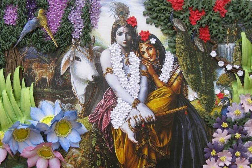 Posterhouzz Krishna Poster Fine Art Print - Religious posters in India ...