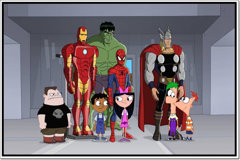 Phineas And Ferb Cartoon Poster Paper Print - Animation & Cartoons ...