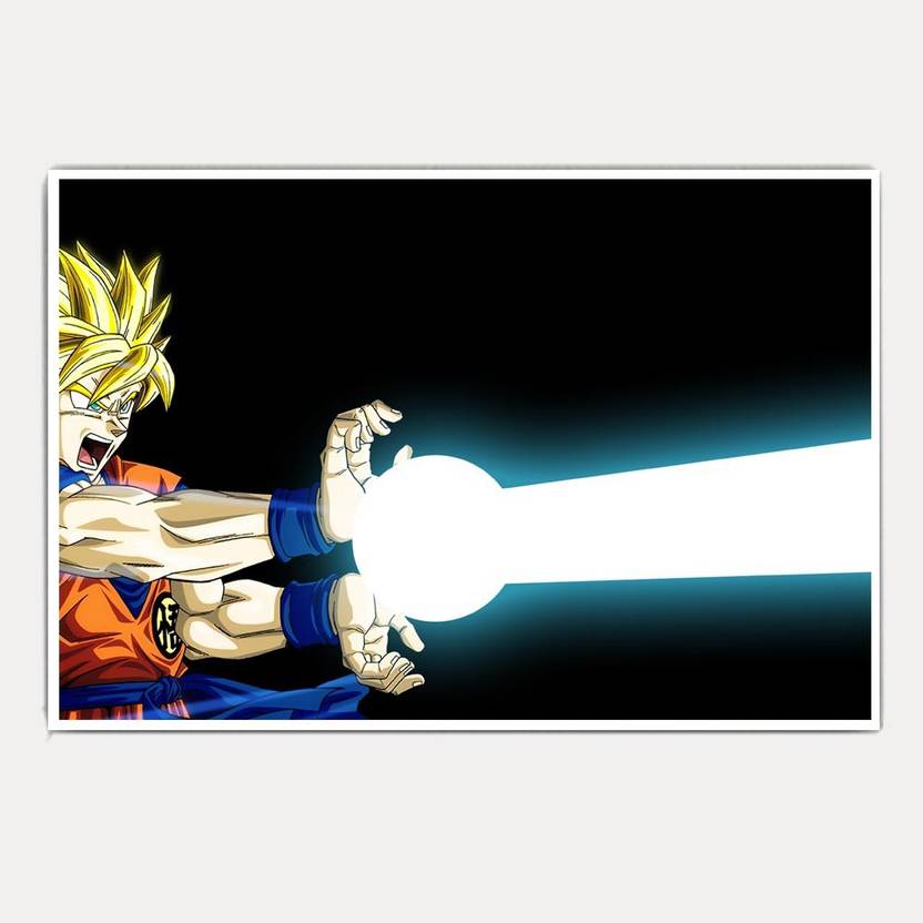 Dragon Ball Z Goku Superpowers (18x12) Paper Print - Abstract posters ...