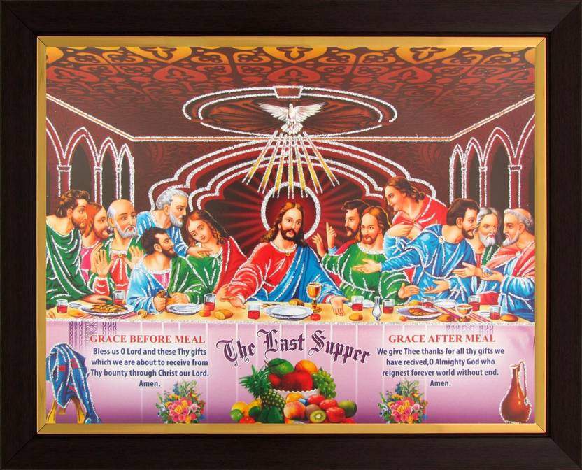 Jesus Christ / The Last Supper Poster Paper Print - Art & Paintings ...