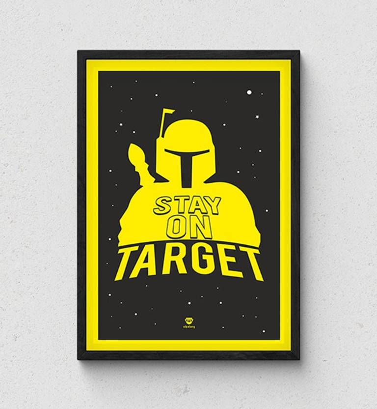Star Wars Stormtrooper - Stay On Target Paper Print - Utpatang posters ...