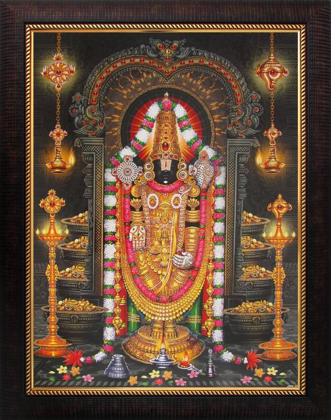Lord Venkateswara / Tirupati Balaji / Vyankatesh Poster Paper Print ...