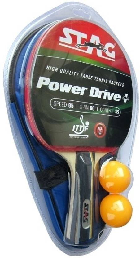 STAG Power Drive Plus Table Tennis Racquet - Buy STAG Power Drive Plus ...