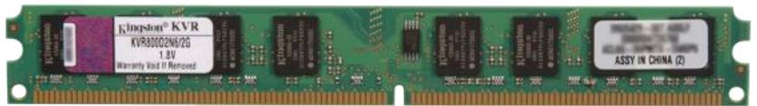 KINGSTON DDR2 2 GB PC DRAM (KVR800D2N6/2G) - KINGSTON : Flipkart.com
