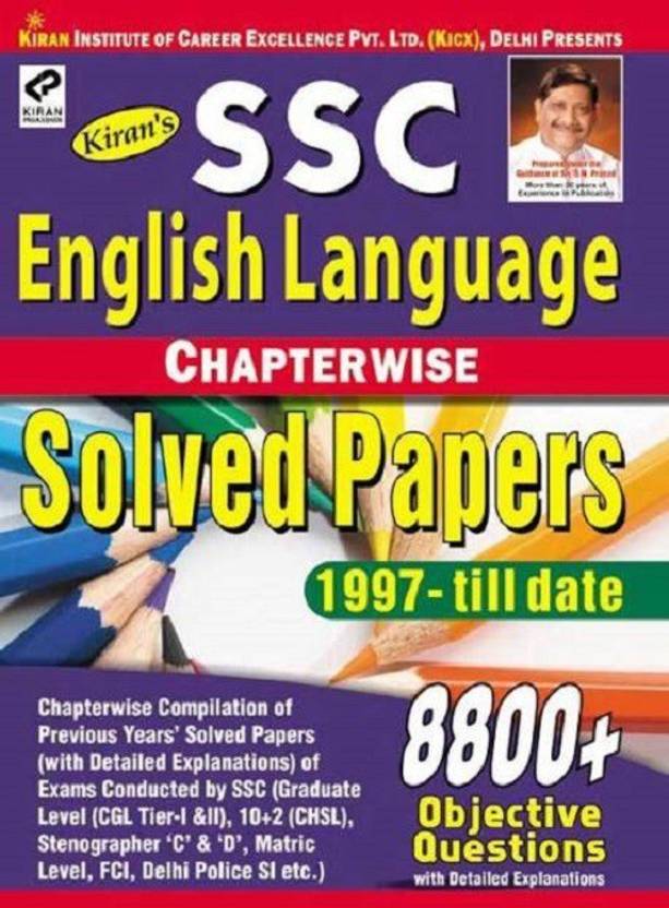 Kiran’s Ssc English Language Chapterwise Solved Papers 8800+ Objective ... Kiran’s Ssc English Language Chapterwise Solved Papers 8800+ Objective ...