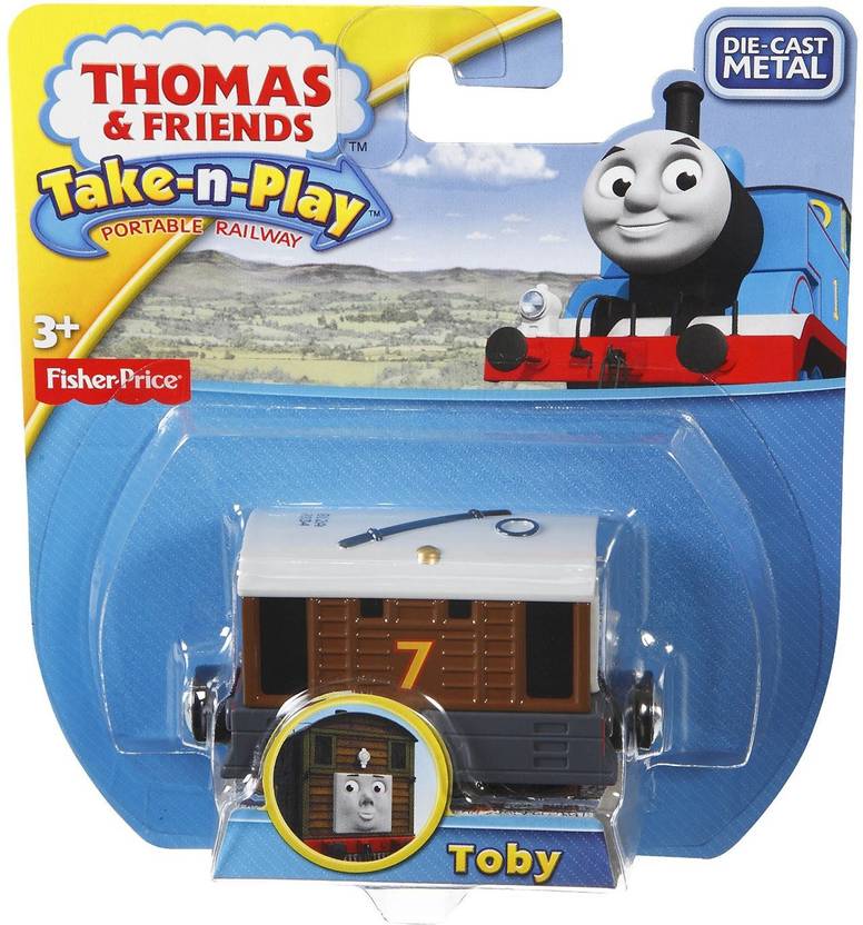 FISHER-PRICE Thomas the Train Take-n-Play Toby Engine - Thomas the ...