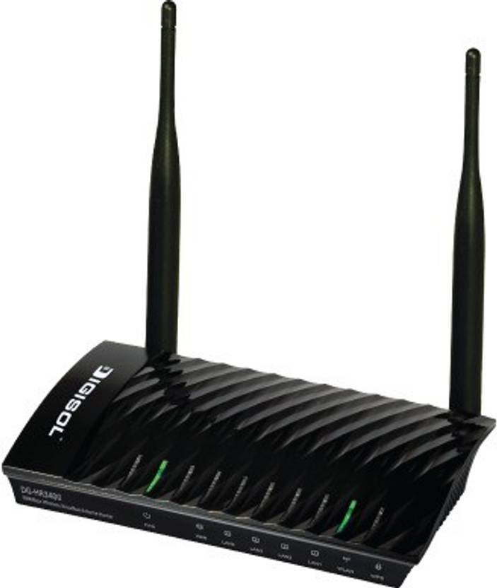 DIGISOL DG-HR3400I Wireless Broadband Home Wireless Router 2.4 GHz 300 ...