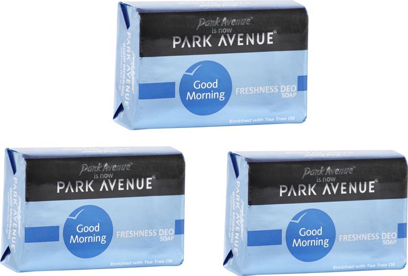 PARK AVENUE Good Morning Freshness Deo Soap - Set of 3 - Price in India ...