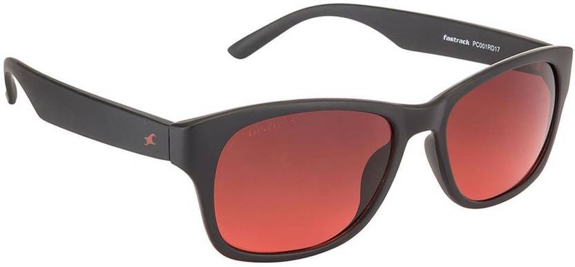 Buy Fastrack Wayfarer Sunglasses Red For Men Online @ Best Prices in ...