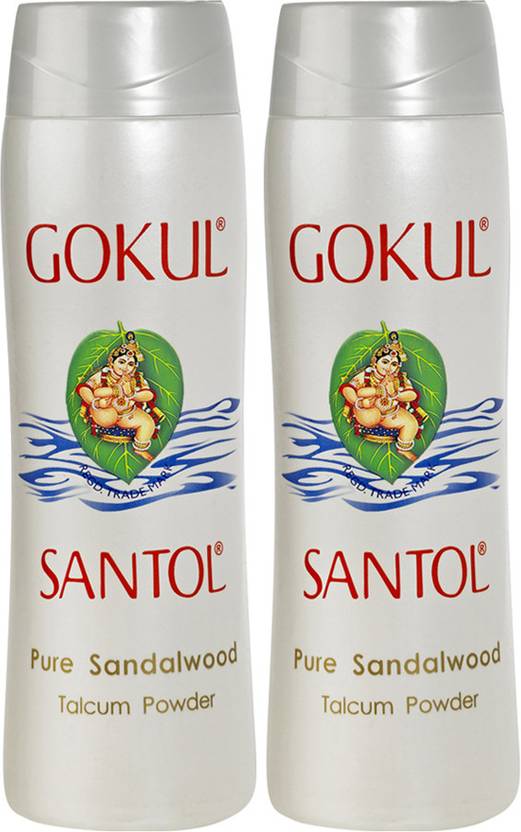 GOKUL Pure Sandalwood Talcum Powder (Pack of 2) - Price in India, Buy ...