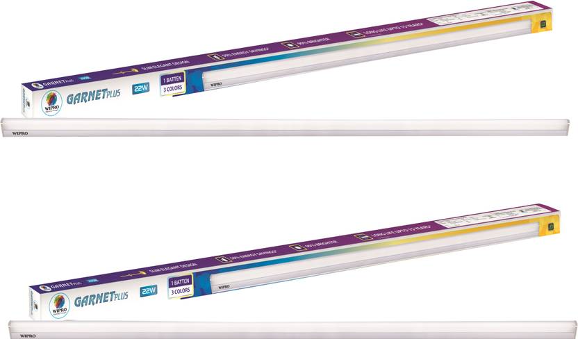 Wipro Garnet Plus 4 Feet 22Watt 3in1 color changing LED Tube Batten 22 ...