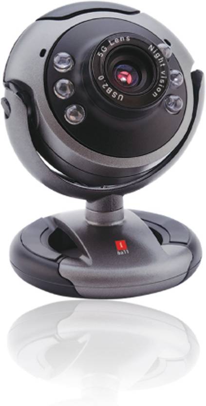 iball Face2face Chd 20.0 2.1 HD Webcam with Built-In Microphone with ...