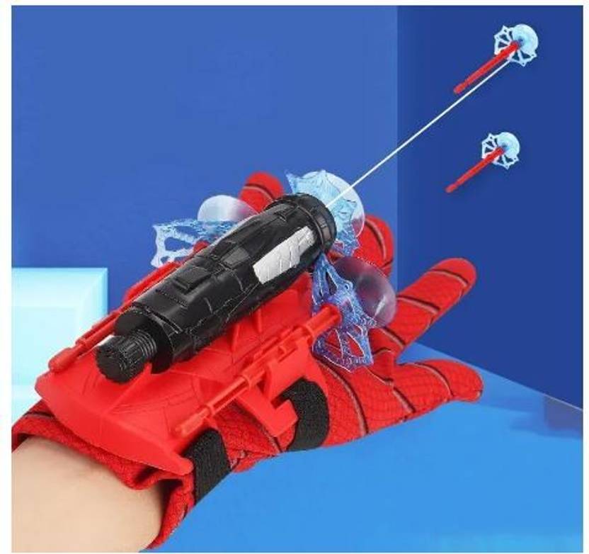 Shivay traders Spiderman Web Shooters Toy For Kids, Launcher Wrist Toy ...