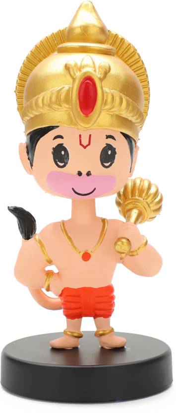 Webby Lord Hanuman Bobblehead Toys | God Statue for Car Dashboard and ...