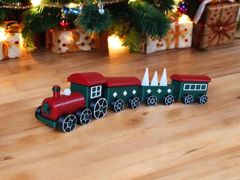 Sri Neevi Treasures Premium Toy Train - Movable - Premium Toy Train ...