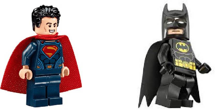 Delite DC BATMAN vs SUPERMAN Mini Building Blocks Toy Figures Kids ...