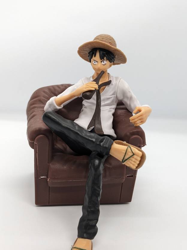 Lil Tara One piece Luffy chilling with beer collectible figure - One ...