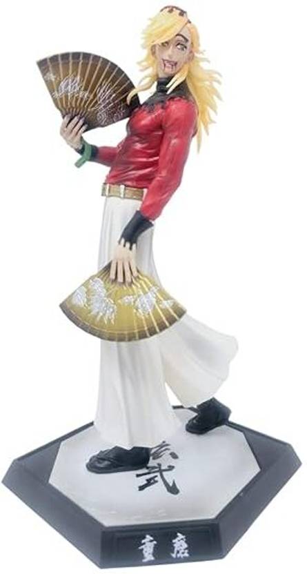 Vishmita Anime Character Collectible Figurine with Decorative Fans ...