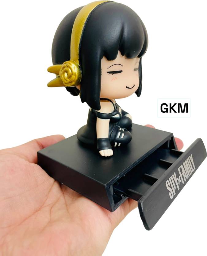 GKM Spy X Family Yor forger Action figure bobblehead for cars & office ...