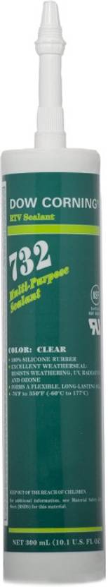 DOWSIL RTV Silicone Sealant 732 Multipurpose Silicone Sealant Clear ...