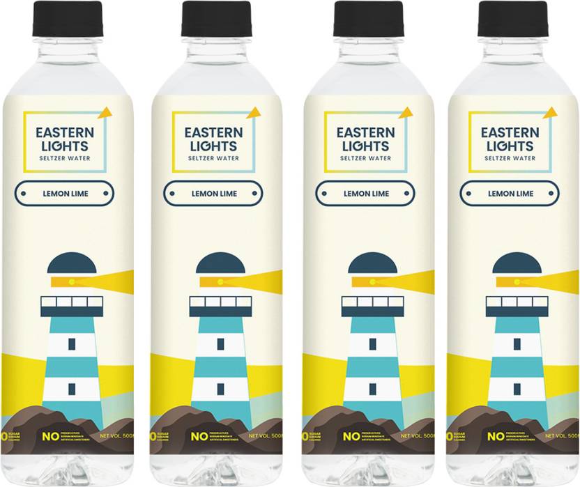 Easternlights Lemon & Lime Seltzer Water |100% Natural Flavour Zero ...