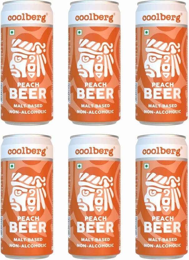 coolberg Peach Non-Alcoholic Beer Can Price in India - Buy coolberg ...
