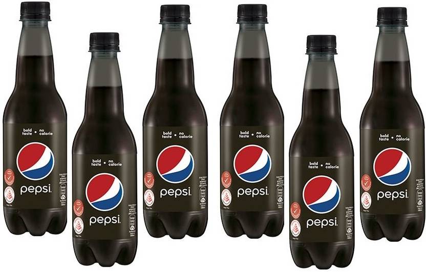 Pepsi Black Bold Taste No Calorie Sugar Free Drink Plastic Bottle Price ...