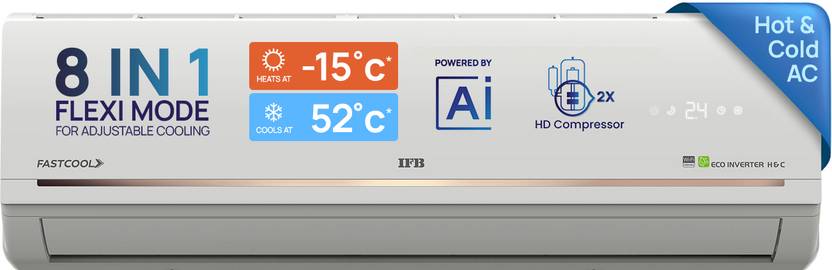 Flipkart.com | Buy IFB 2024 Model 1.5 Ton 3 Star Hot and Cold Split ...