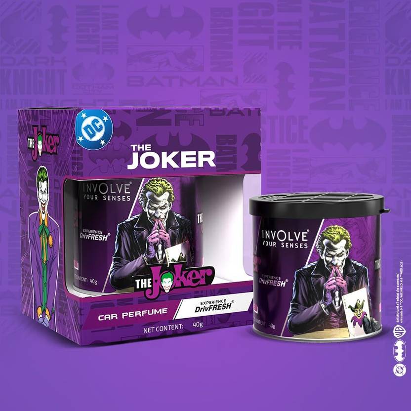 Involve Your Senses - The Joker Fiber Tin Can with OFFICIAL DC ...