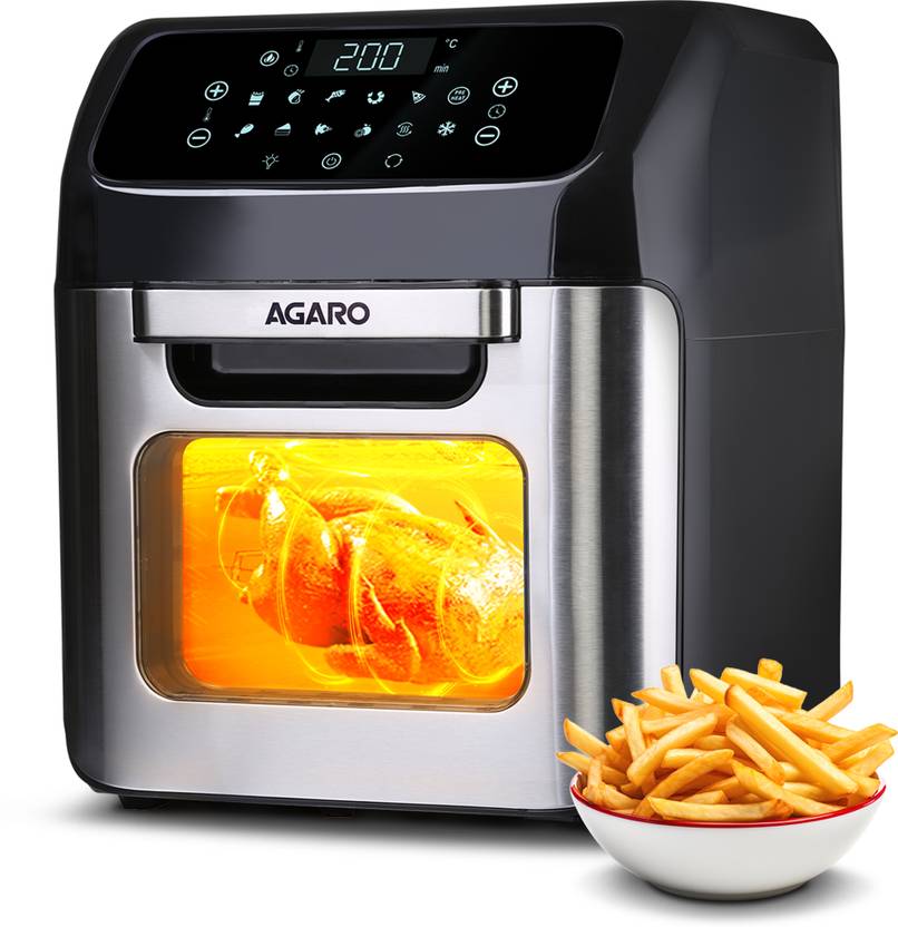 AGARO Regency 33684 Family Rotisserie Oven, 1800W, 9 Preset Menu ...