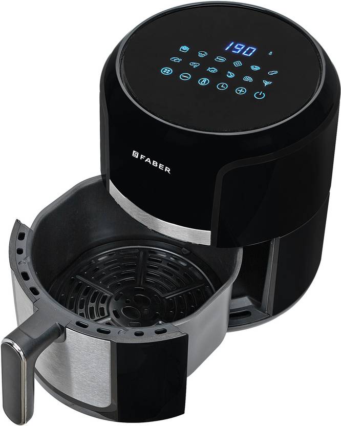 FABER 4L Air Fryer| Non-Stick Container|LED Display|1350W| Fry,Bake ...