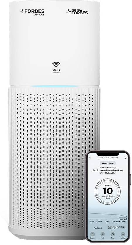 EUREKA FORBES Smart Air Purifier 355 Portable Room Air Purifier Price in India - Buy EUREKA ...